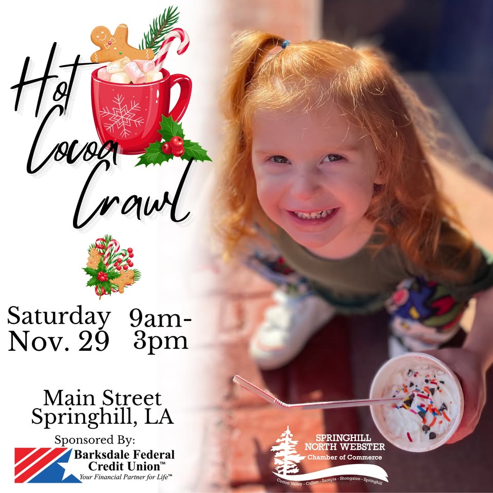 Cocoa Crawl - Visit Webster Parish - Louisiana