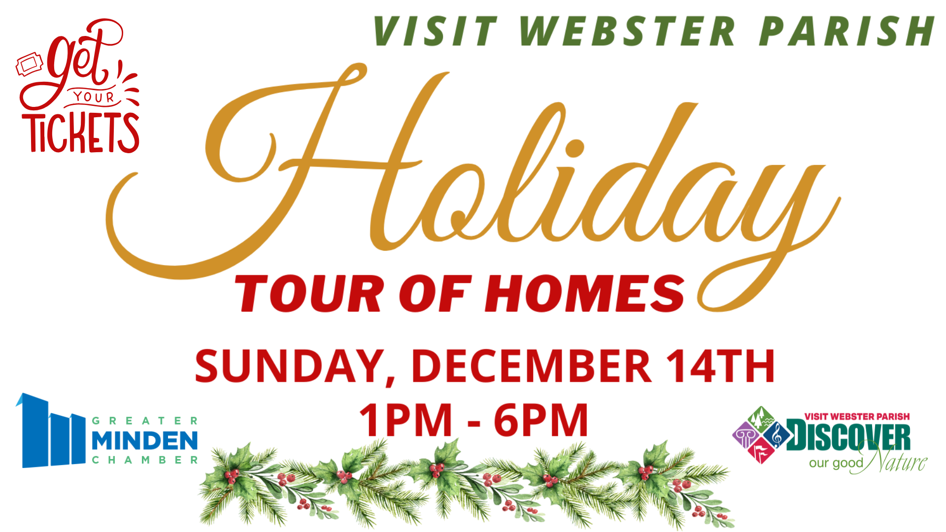 Holiday Tour of Homes - Visit Webster Parish - Louisiana